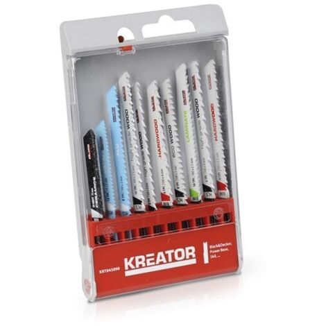 ASSORTIMENTO LAME LAMA SEGHETTO ALTERNATIVO 10pz TAGLIO LEGNO