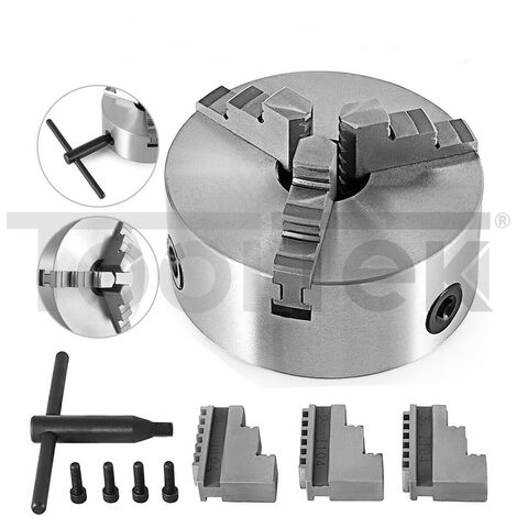 MANDRINO AUTOCENTRANTE TORNIO GRIFFE 3+3 Ø250mm GANASCE PRECISIONE