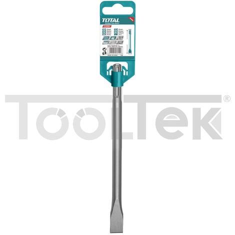 PUNTA SCALPELLO DEMOLITORE TRAPANO MARTELLO SDS-Max 18x300x25mm TOTAL