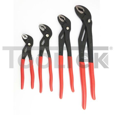 SET PINZE POLIGRIP REGOLABILI 4pz PAPPAGALLO 175-250-300-400mm PRO+