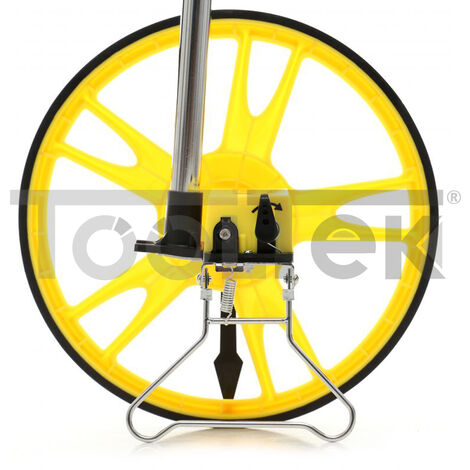 RUOTA DI MISURAZIONE MISURATORE A ROTELLA ODOMETRO ANALOGICO 99.999,9 mt