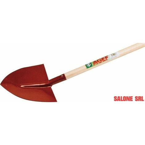 Pelle pointue en acier avec manche de pelle bêche - Salon