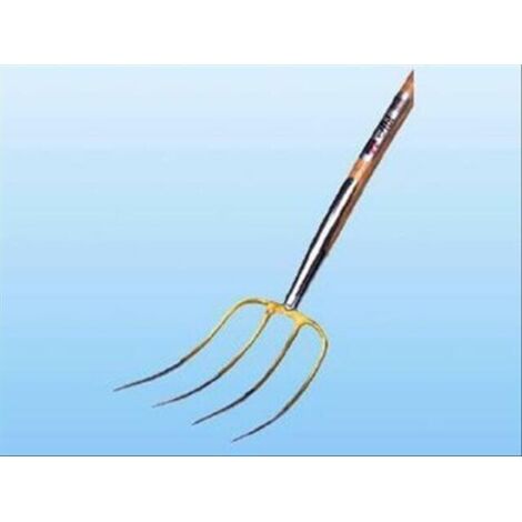 FOURCHE EN ACIER FORGÉ À 4 DENTS AVEC MANCHE EN HÊTRE - 91198