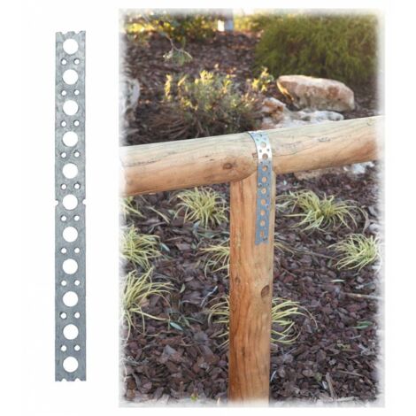 Bande acier perforée épaisseur 10m plaque épaisseur 0,8mm hauteur ...