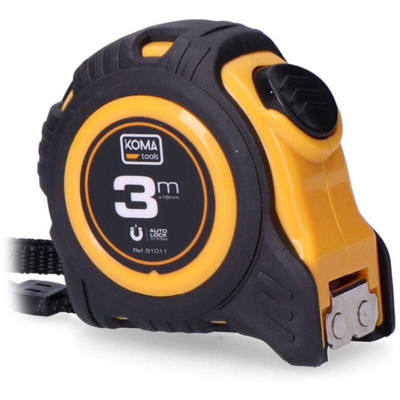 Flexometer 3 m x 16 mm ABS-Magnet Koma Tools