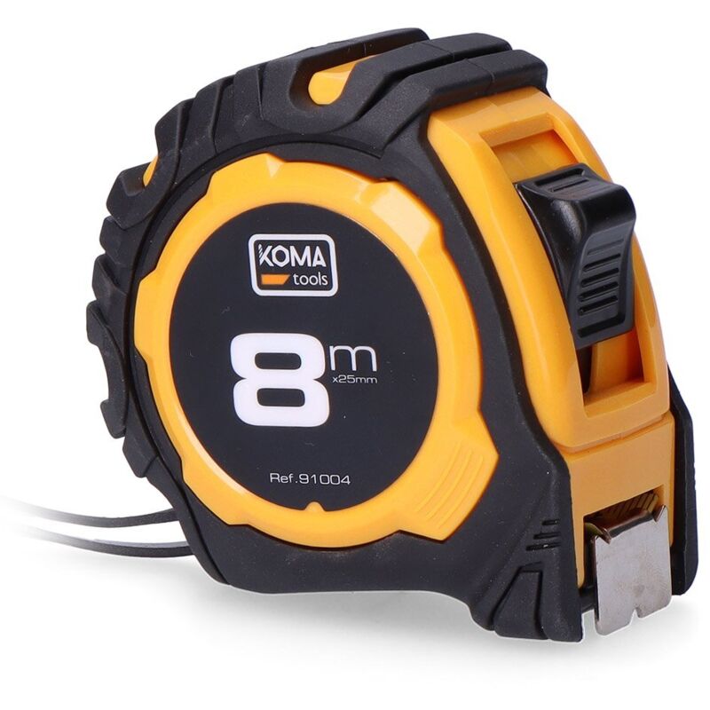 Flexometer 8 m x 25 mm ABS Standard Koma Tools