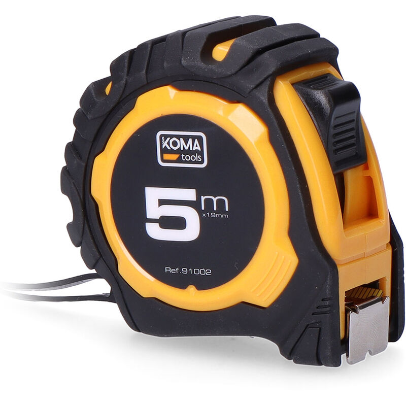 Flexometer 5 m x 19 mm ABS Standard Koma Tools