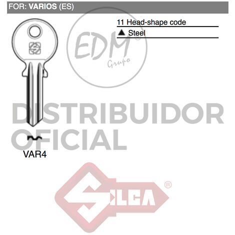 E3/12036 LLAVE ACERO VAR4 VARIOS
