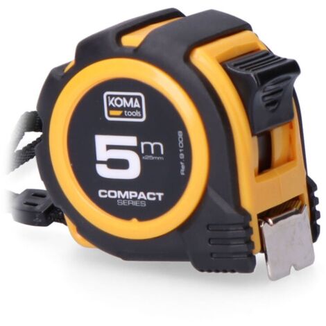 Flexometer 5 m x 25 mm ABS Kompakt Koma Tools