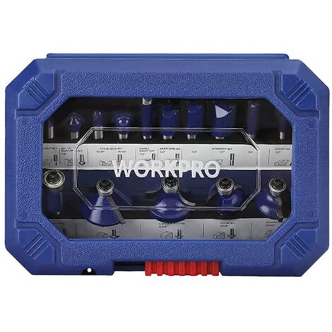 Set mit 15 Holzschneidern (6-35 mm) WORKPRO®