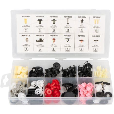 TOYOTA/LEXUS KUNSTSTOFFCLIPS KASTEN 89-TEILIG JBM52886