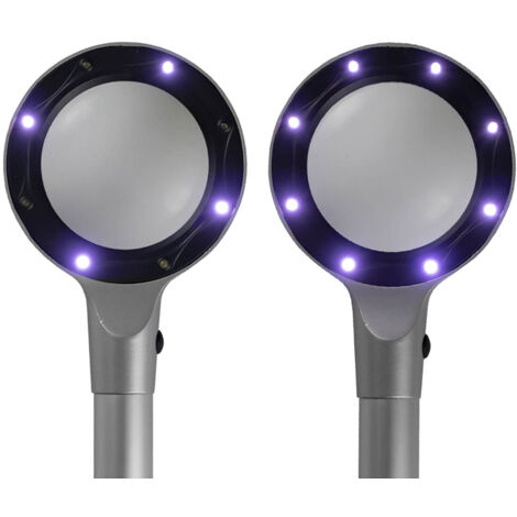 8 LEDS-Lupe (5X) JBM53085