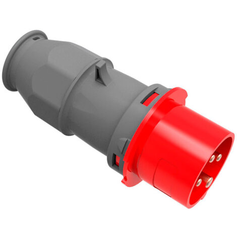 Cetac-Stecker, 3P+T, rot Solera E46002 in Flaschen
