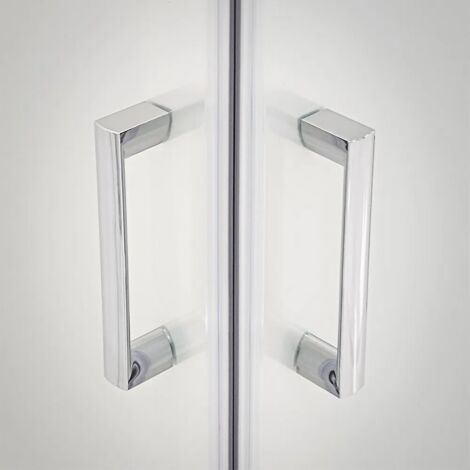 Box doccia angolare 70x100 cm Icon doppio scorrevole con vetro serigrafato