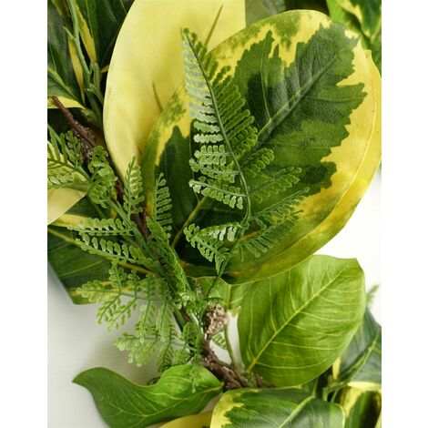 180cm Artificial Garland Trailing Hanging Golden Ficus Plant Realistic