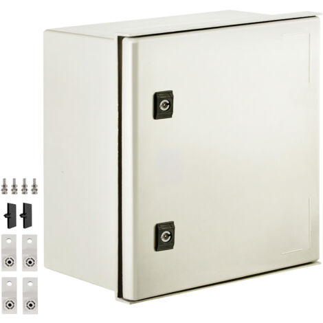 Mophorn Caja de Acero NEMA Caja Electrica de Fibra de Vidrio NEMA 4X de 40 x 40 x 20 cm IP66 a ...