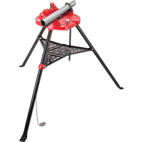 VEVOR Soporte para tuberías con trípode para tubos 3,2 a 152 mm patas ...