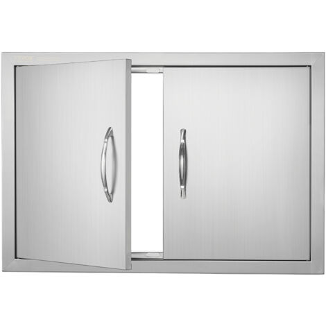 VEVOR Puerta de Acceso a Barbacoa 711 x 482 x 45 mm Puerta de Cocina ...