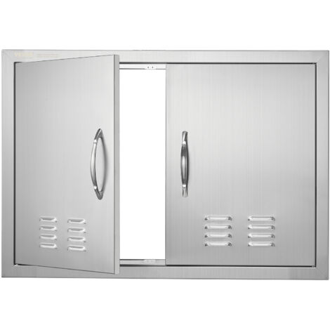 VEVOR Puerta de Acceso a Barbacoa 762 x 533 x 46 mm Puerta de Cocina ...