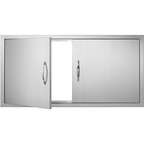 VEVOR Puerta de Acceso a Barbacoa 106,7 x 53,4 cm Puerta de Cocina ...
