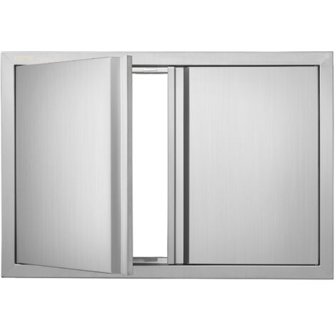 VEVOR Puerta de Acceso a Barbacoa 710 x 482 x 45 mm Puerta de Cocina ...
