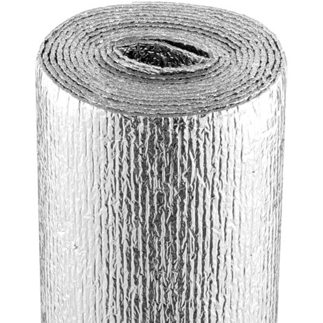 VEVOR Rollo de aislamiento reflectante doble, barrera radiante con ...