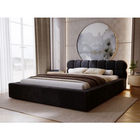 Polsterbett Samt 140x200