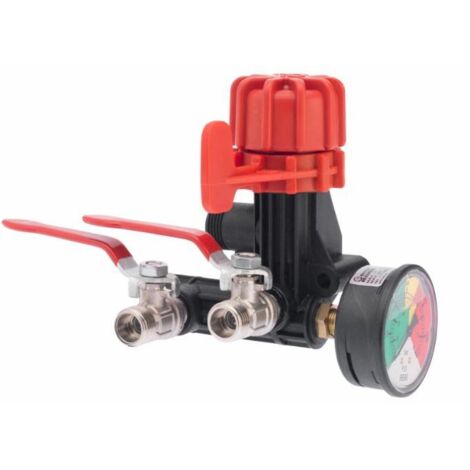 Gruppo comando GR40 2vie, completo di kit montaggio su pompa. 40 lt/min ...