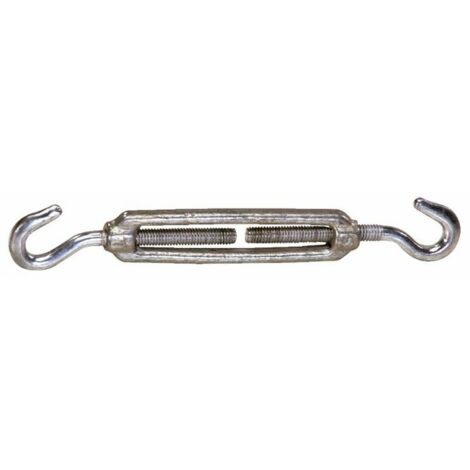 Tenditore a due ganci in acciaio con Ø filetto 3/8, lunghezza minima ...