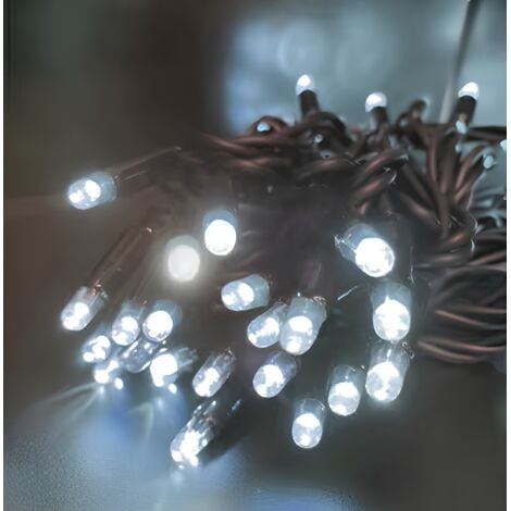 100 luciole led blanche 10 mètres