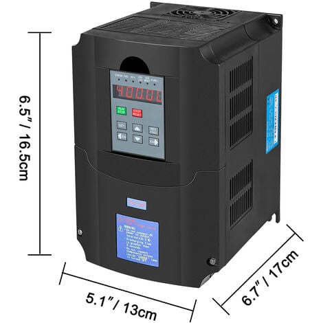 VEVOR 2.2KW 380V Frequenzumrichter 3HP Variable Frequency Driver VFD Frequenzwandler Inverter ...