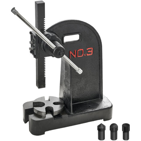 VEVOR Dornpresse, 3 t Handhebelpresse, Manuelle Dornpresse Präzisions ...