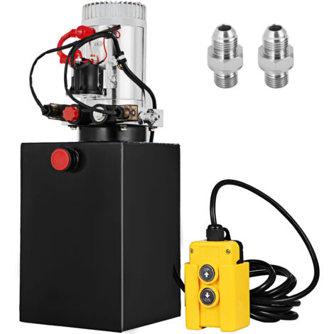 VEVOR Hydraulikpumpe, doppeltwirkendes Hydraulikaggregat, 12 V DC ...