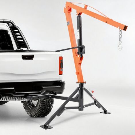 VEVOR Pick Up Kran, 450 kg, 360° schwenkbar, Ladekran mit 3-stufigen ...
