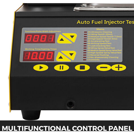 Autool Ct200 Ultraschall Benzin Injektor Reiniger Tester Prüfer 6 Zylinder