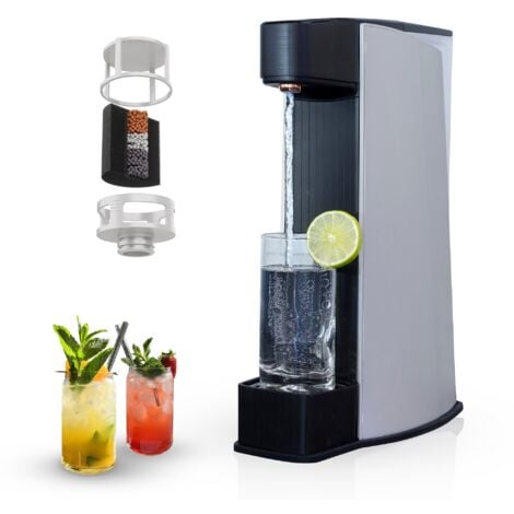 CARBON8 Distributeur d'eau gazeuse. Aluminium. Carbonator. Machine pour ...