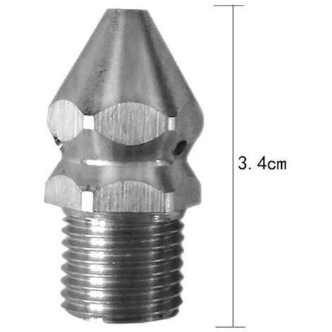 Buse Karcher Canalisation Aeloa SS304 Buse De Nettoyage D'égout En ...