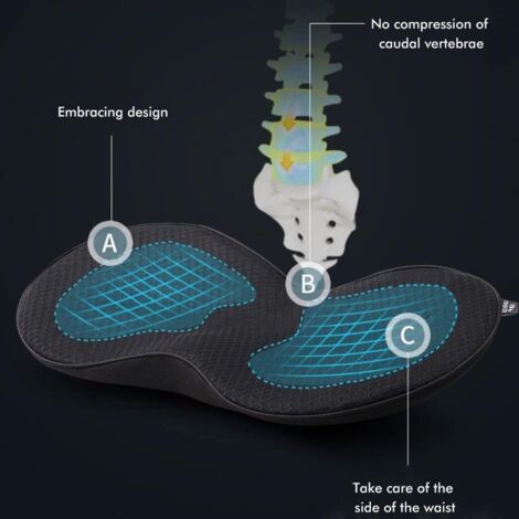 Coussin de siège de Voiture épais pour conducteur - Coussin de siège de ...
