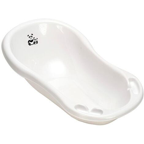 Kinderbadewanne Panda 84 x 49 x 29, weiß