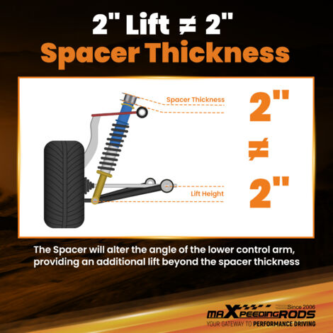 2X Extended Rear Shackles Shackle For Ford Ranger Mazda BT50 2 Inch 45 ...