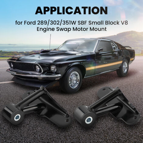 2x for Ford SBF Small Block 289 302 351W Engine Swap Weld-In Motor ...