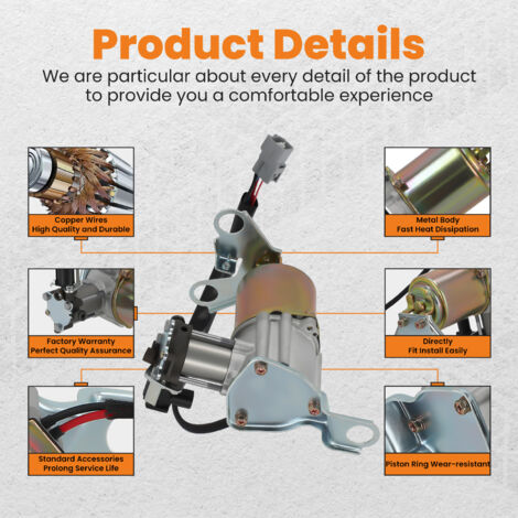 Air Suspension compresseur for Toyota Land Cruiser Prado 2003-2009 ...
