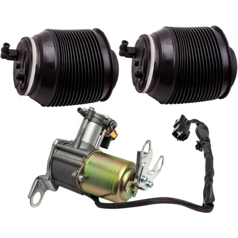 Air Suspension Compressor & Rear Spring Kit For Toyota 4Runner Lexus ...