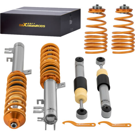 Maxpeedingrods – Amortisseurs combinés filetés pour Fiat 500 Panda ...