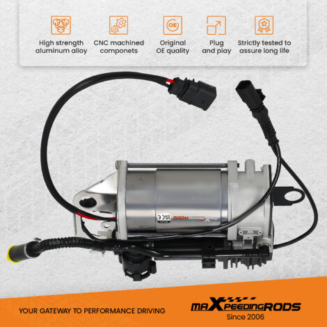 Suspension pneumatique compresseur Pompe for Audi Q7 4L 4LB 2006-2015 ...