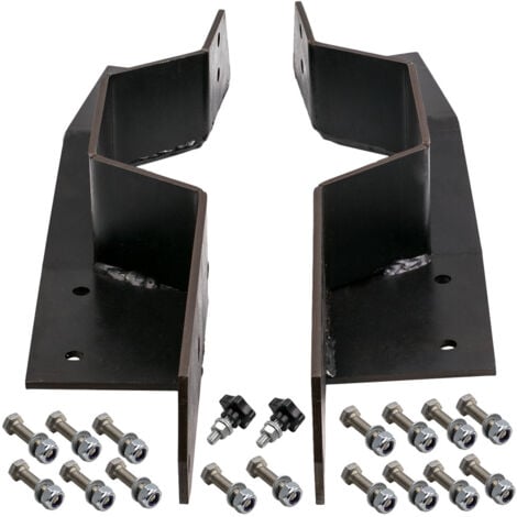 2x Rear Frame C-Notch Kit for Chevy C10 63-72 for GMC C1500 Pickup NEW