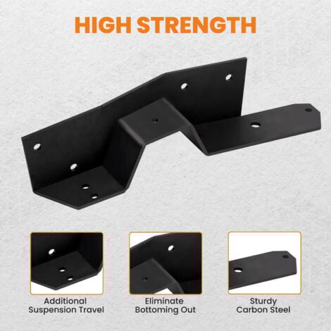 2x Rear Frame C-Notch Kit for Chevy C10 63-72 for GMC C1500 Pickup NEW