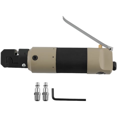1/4" Air Punch Flange Tool Pneumatic Puncher Crimper Hole Flanging Tool Kit