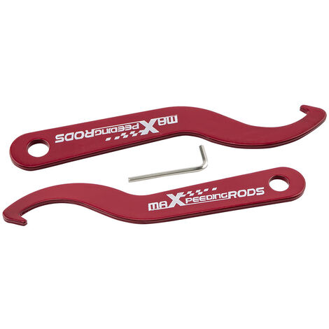2pcs Adjustment Wrench Damper Shock Spring Universal Coilover Spanner 3 ...
