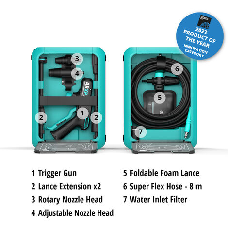 ARXP Hidrolimpiadora BOX3 150LHT compacta (1900 W, 150 bar, 460 l/h)